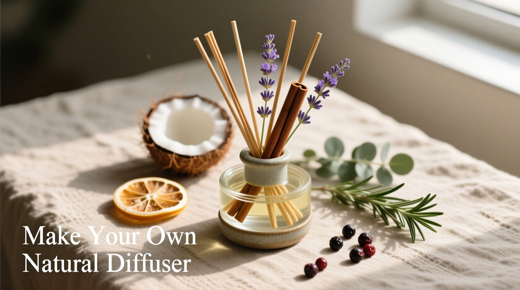 How To Make Your Own Diffuser Reeds With Natural Ingredients