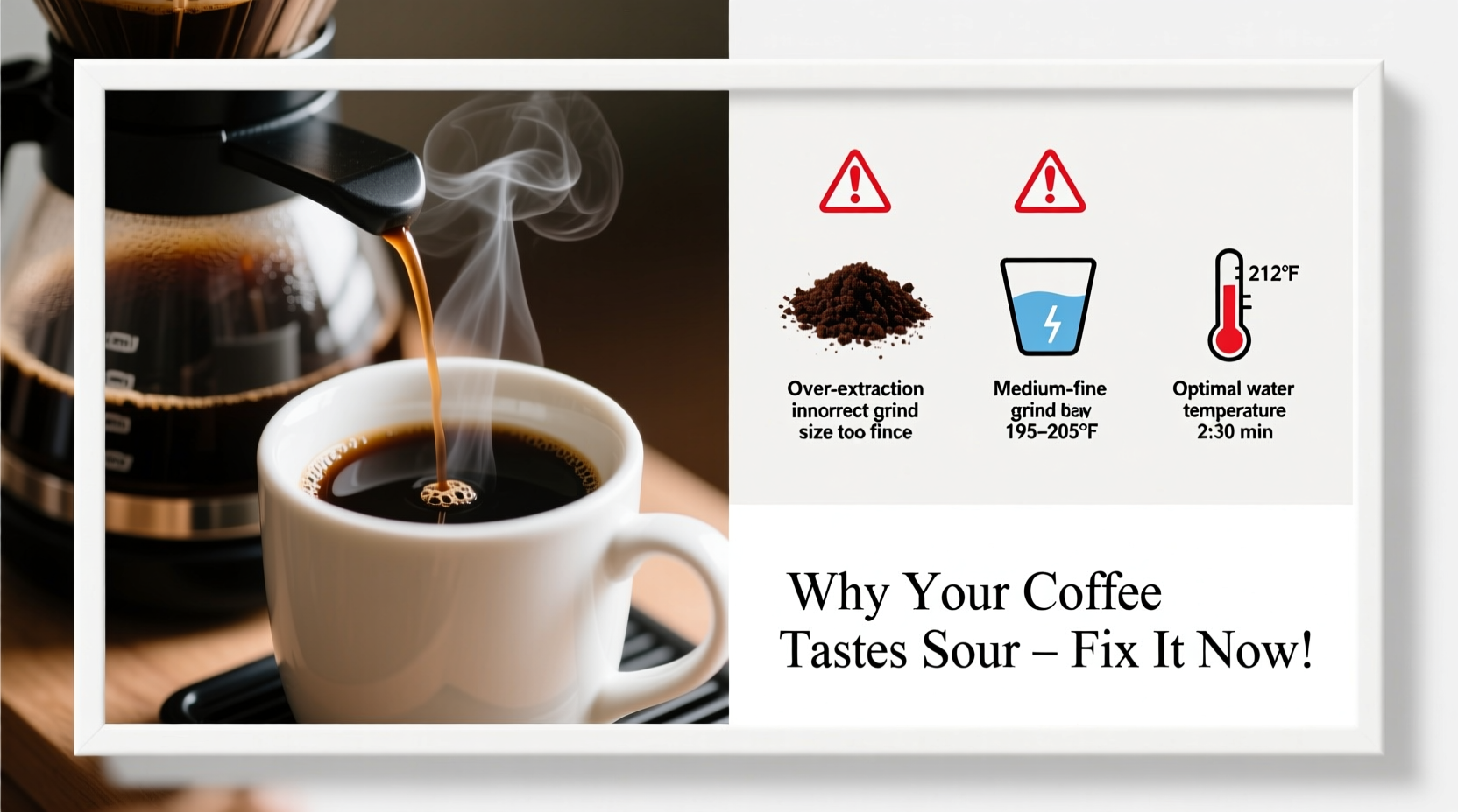 Why Does My Coffee Taste Sour Brewing Mistakes And Solutions
