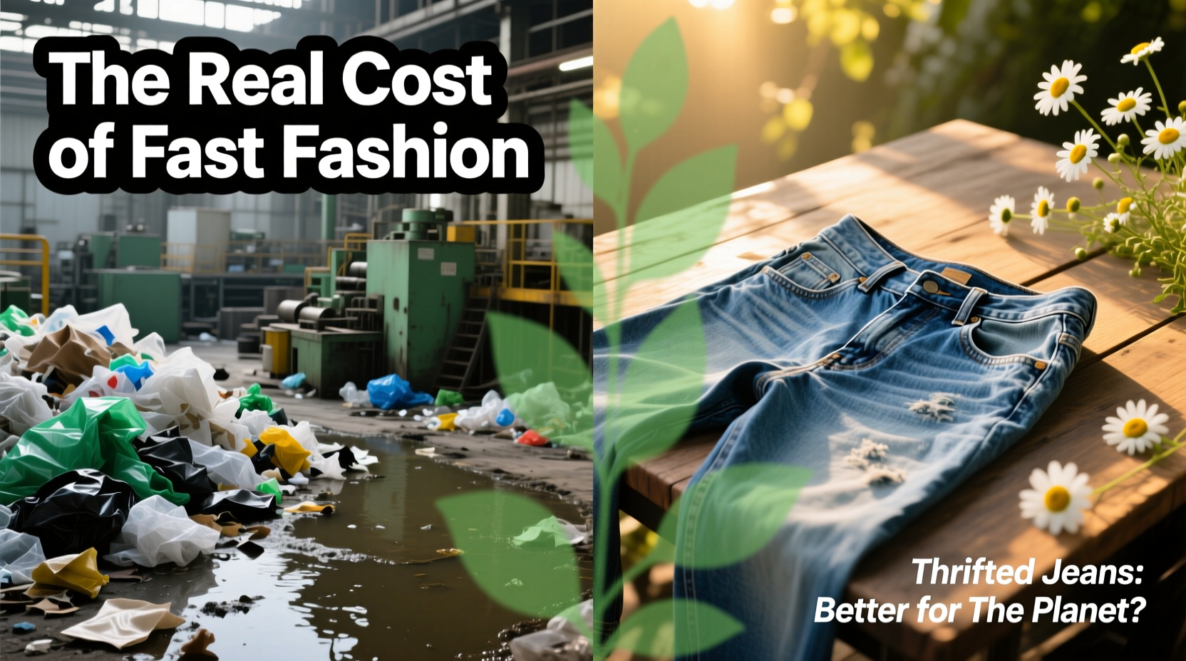 The Real Cost Of Fast Fashion Are Thrifted Jeans Actually Better For ...