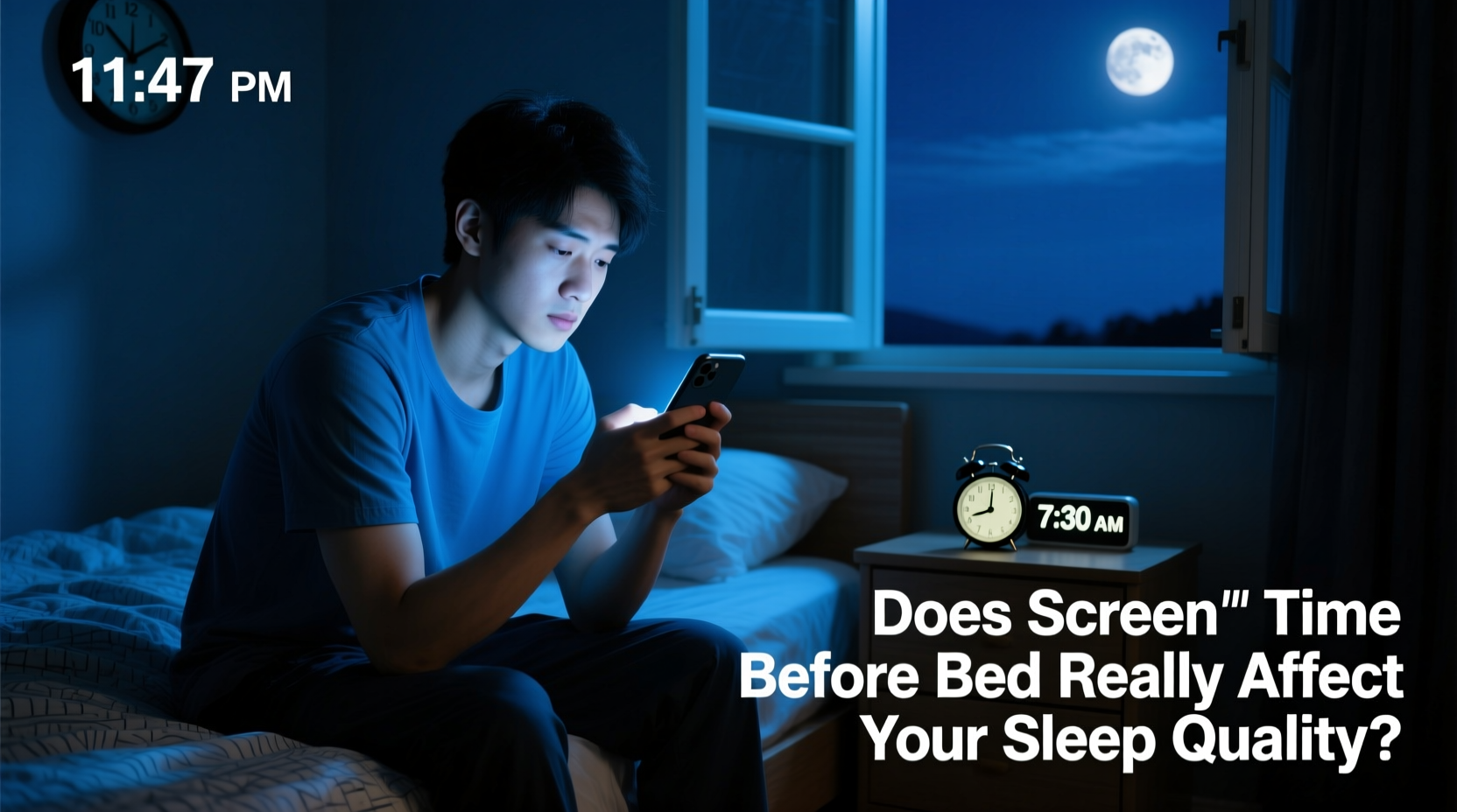 Does Screen Time Before Bed Really Affect Your Sleep Quality