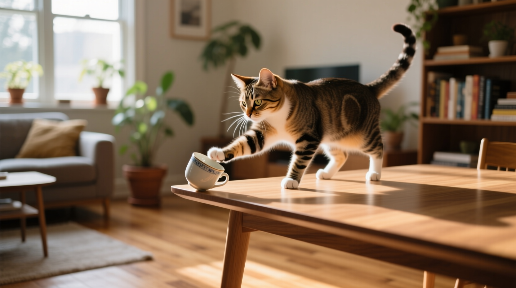Why Do Cats Knock Things Off Tables