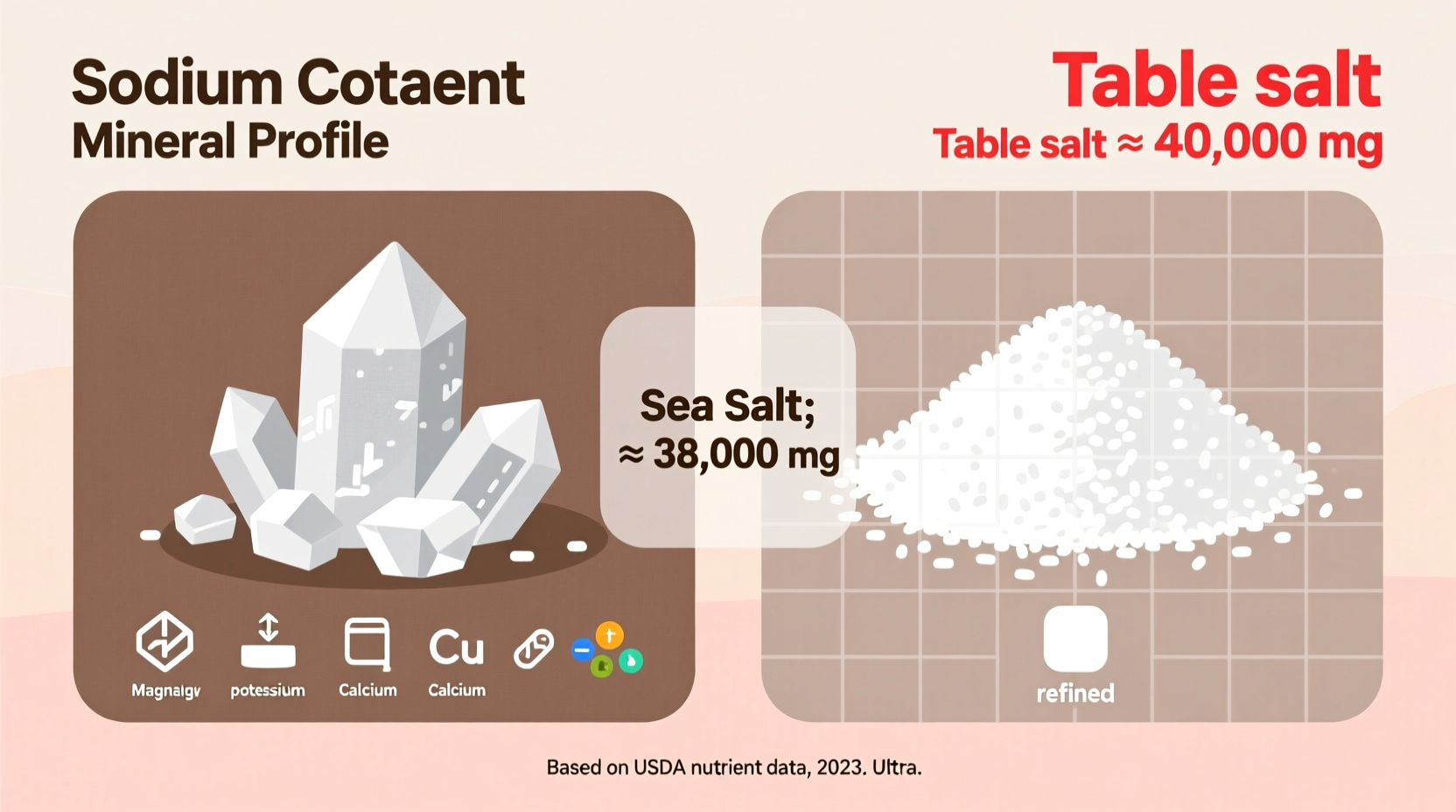 Is Sea Salt Healthier Than Table Salt Sodium Content And Mineral ...