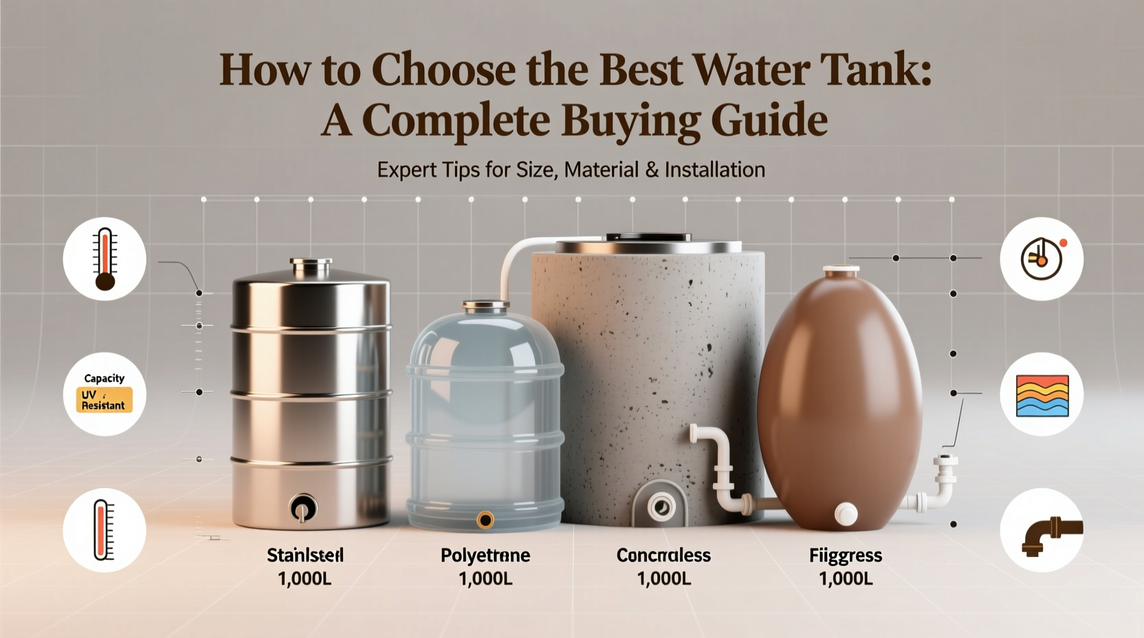 How to Choose the Best Water Tank: A Complete Buying Guide