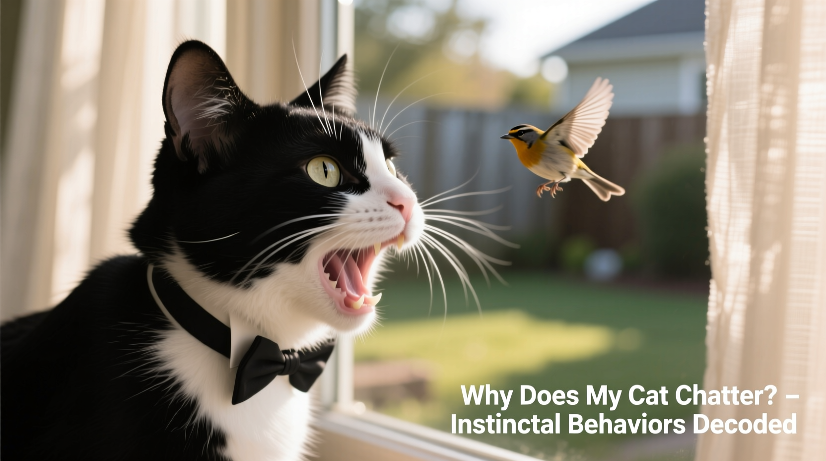 Why Does My Cat Chatter At Birds Instinctual Behaviors Decoded