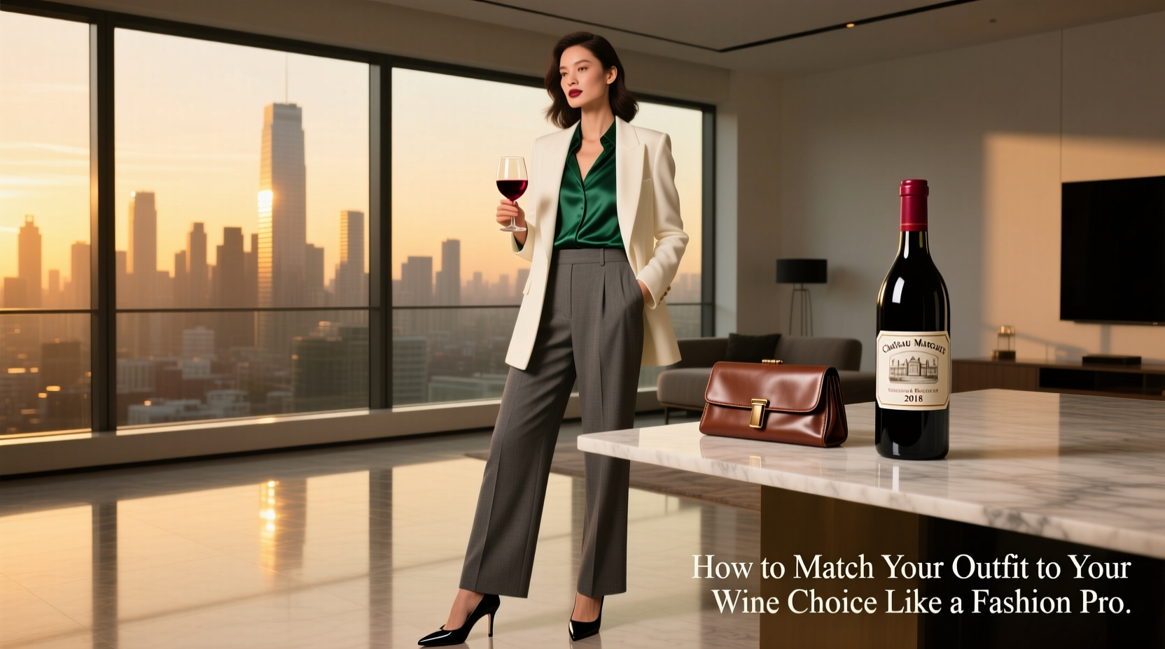 How To Match Your Outfit To Your Wine Choice Like A Fashion Pro