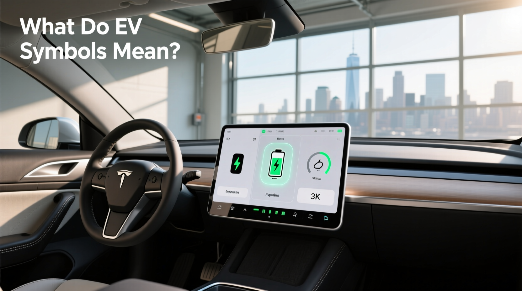 How to Choose Electric Vehicle Dashboard: What Do the EV Symbols Mean?