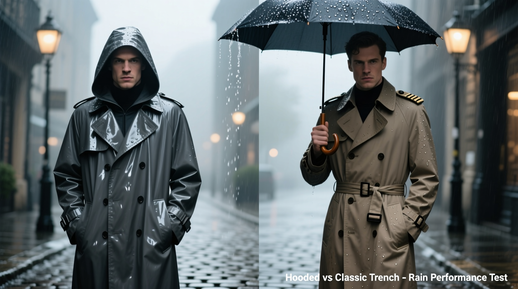 Hooded Trench Coat Vs Classic Trench Which Works Better In Light Rain