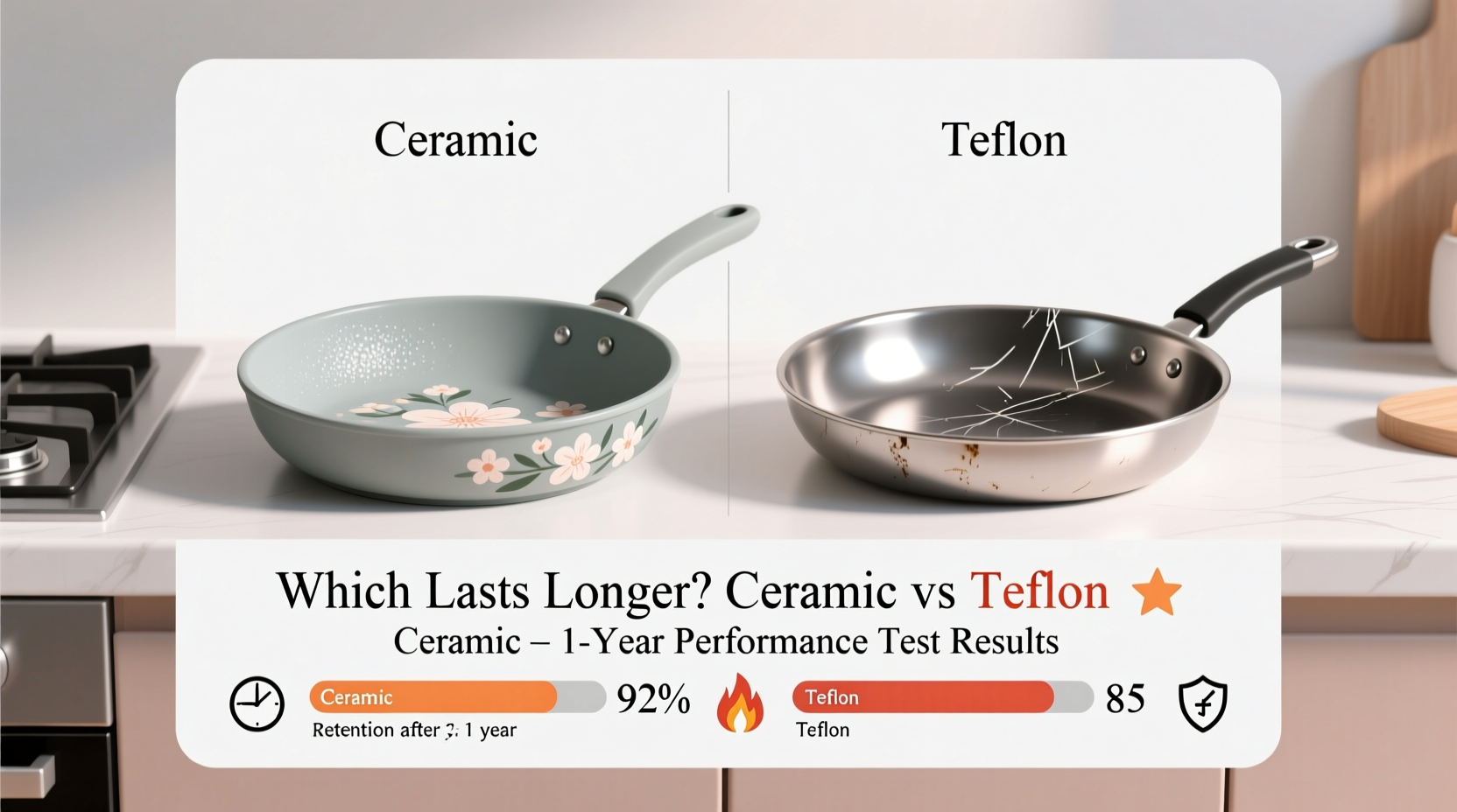 Ceramic Pan Vs Teflon Which Nonstick Coating Lasts Longer Than A Year