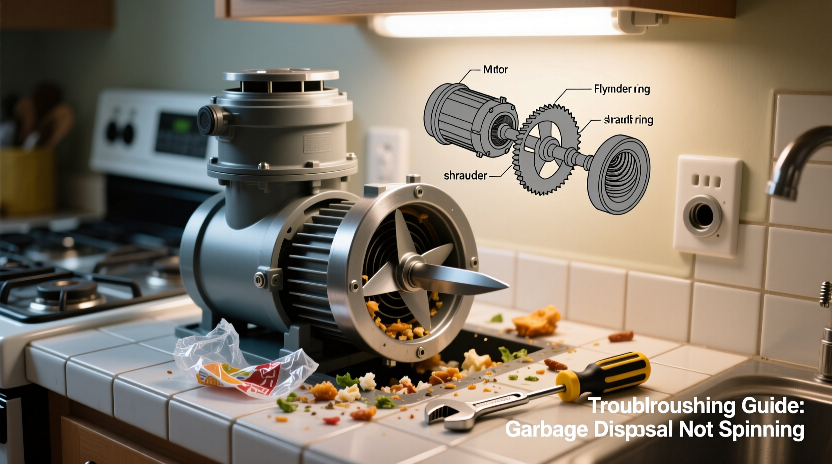 Why Is My Garbage Disposal Humming But Not Spinning And How To Fix It