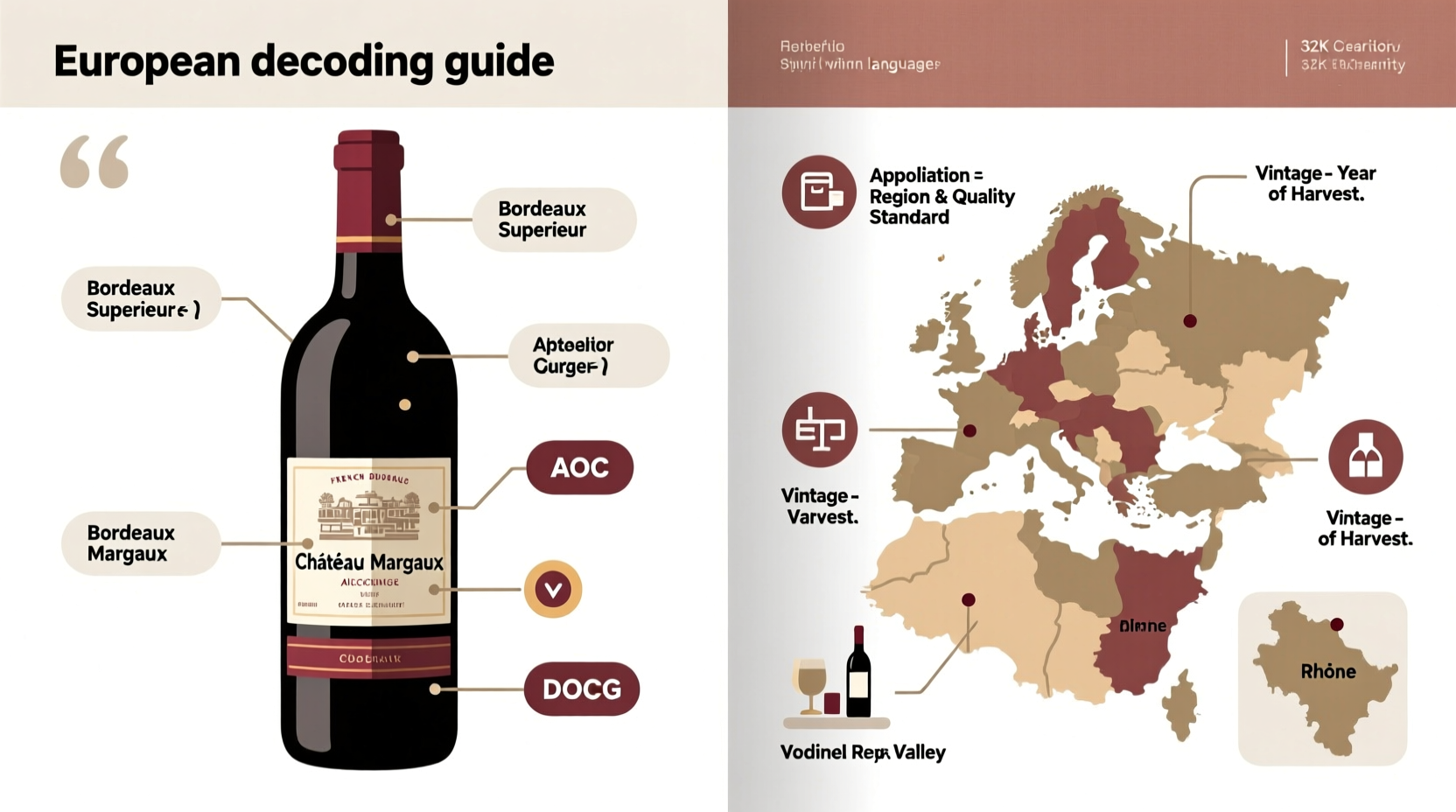 How To Read European Wine Labels Without Getting Confused By Regions