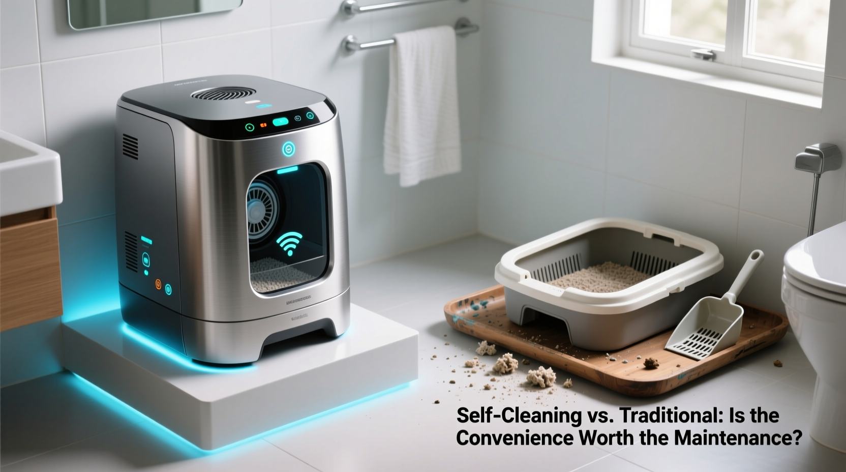 Automatic Litter Box Vs Traditional Scoop Is The Self Cleaning Feature ...