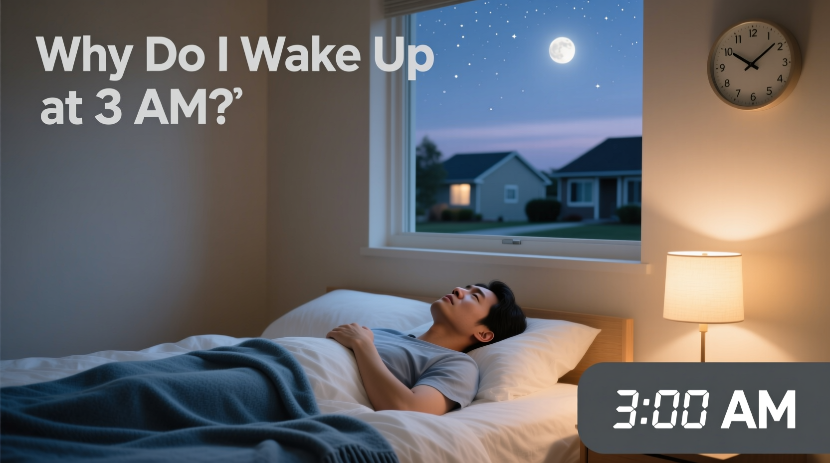 Why Do I Wake Up At 3am Every Night Potential Causes And How To Stay Asleep