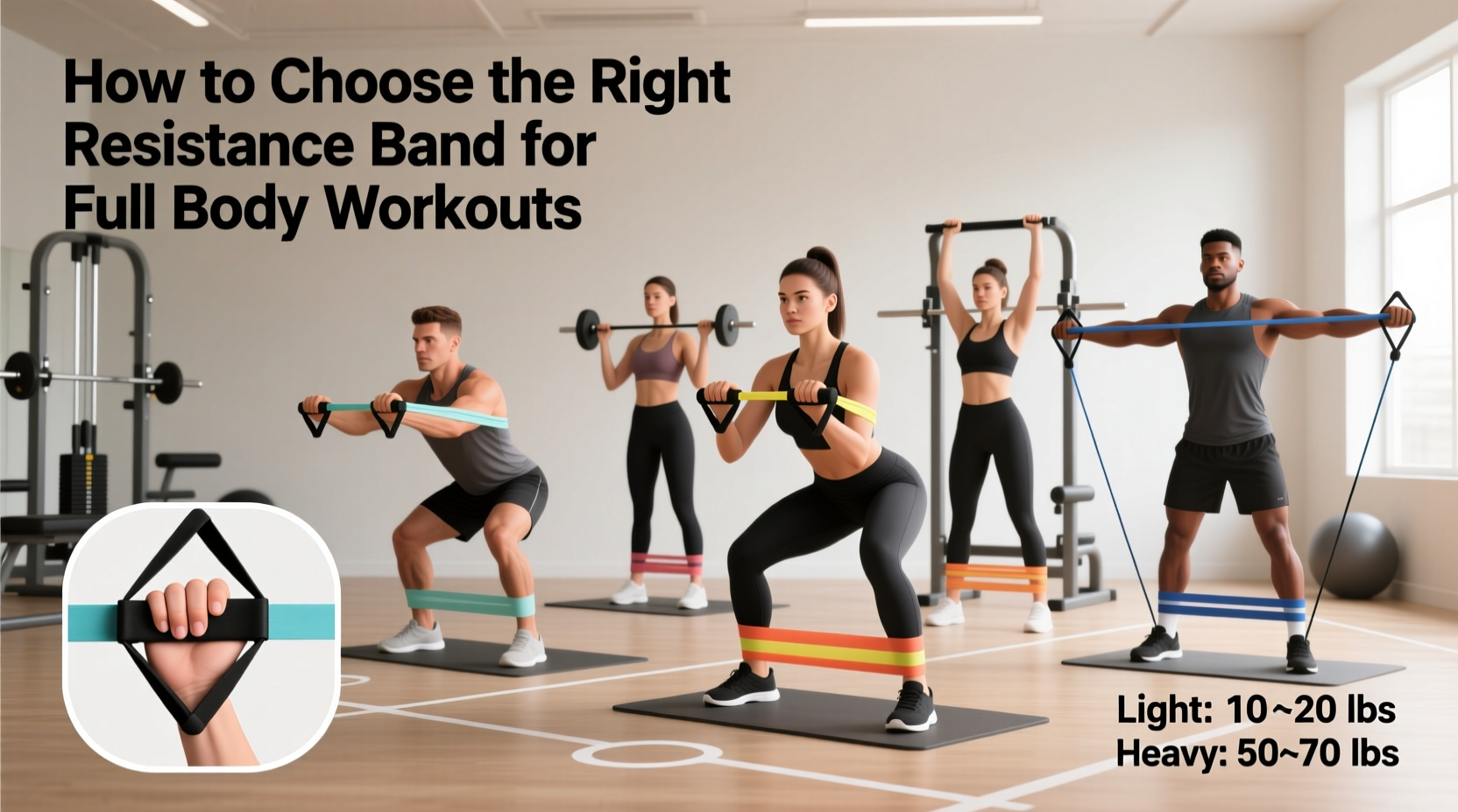 How To Choose The Right Size Resistance Band For Full Body Workouts