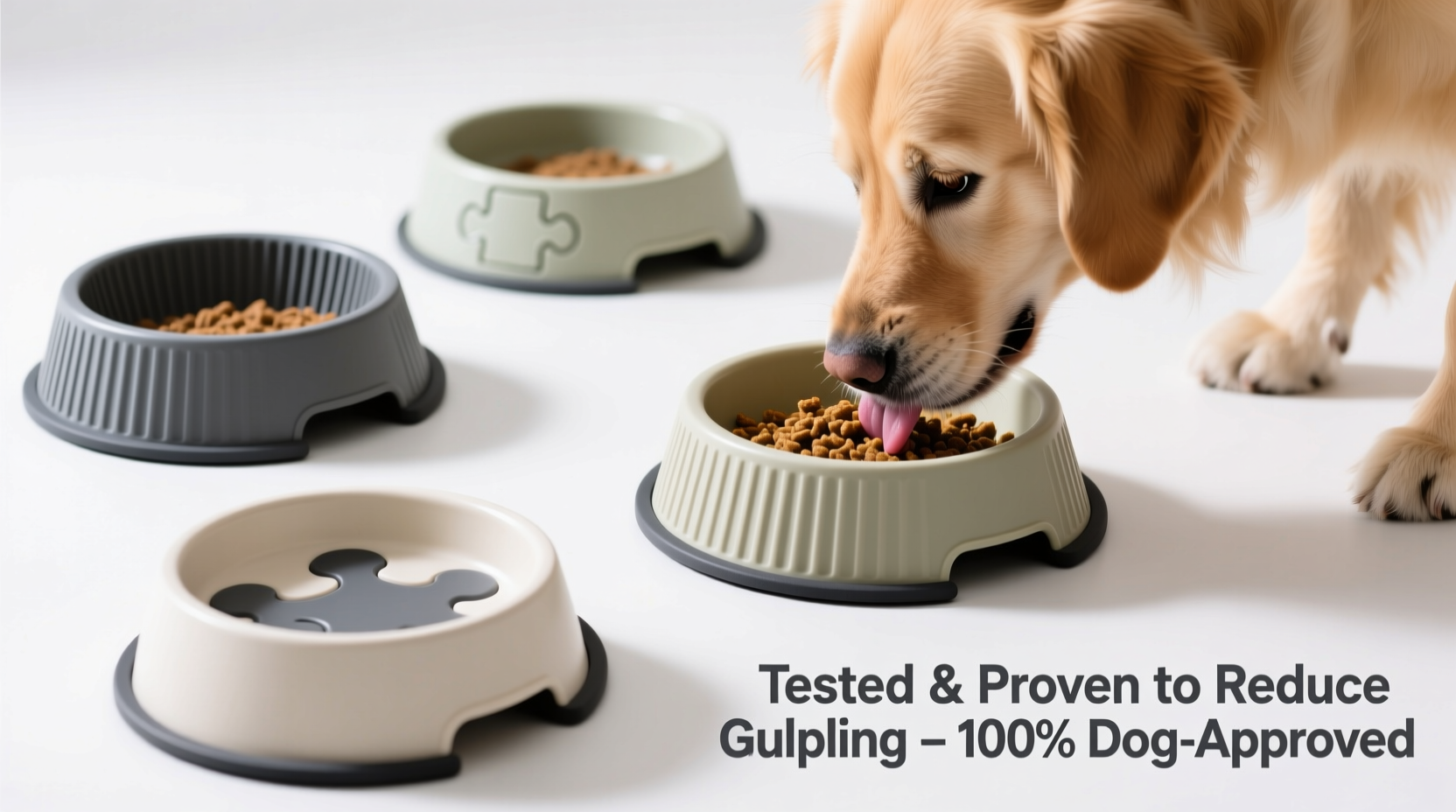 Best Slow Feeder Bowls For Dogs That Actually Reduce Gulping Speed