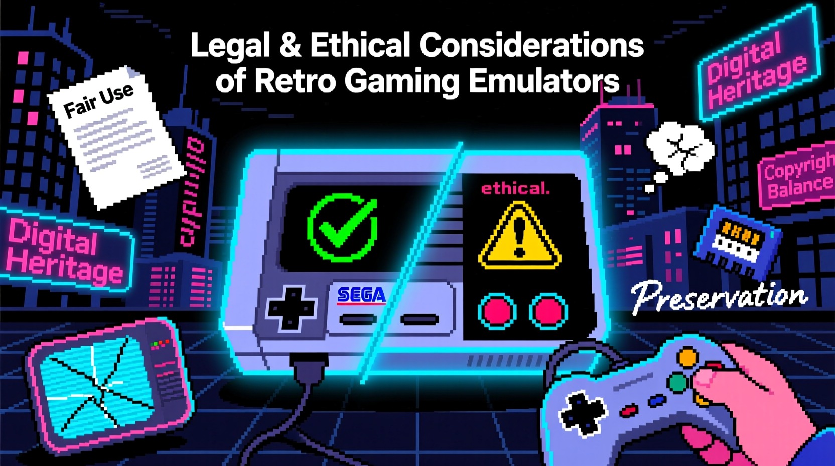 Retro Gaming Console Emulators Legal And Ethical Considerations Explained