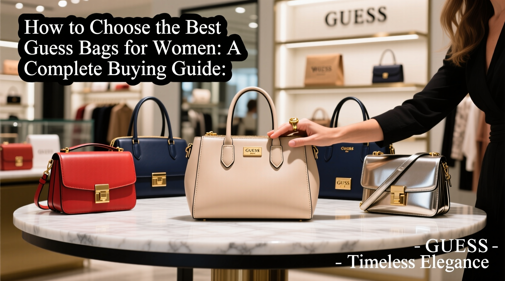 How to Choose the Best Guess Bags for Women: A Complete Buying Guide