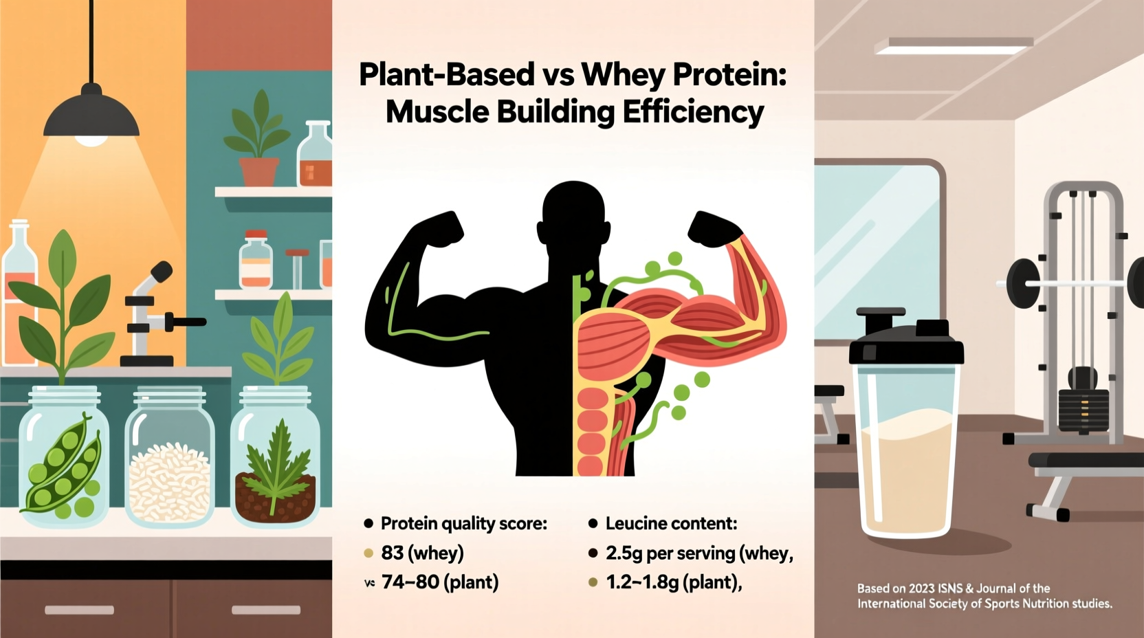 Plant Based Protein Vs Whey Protein Does Vegan Powder Actually Build ...