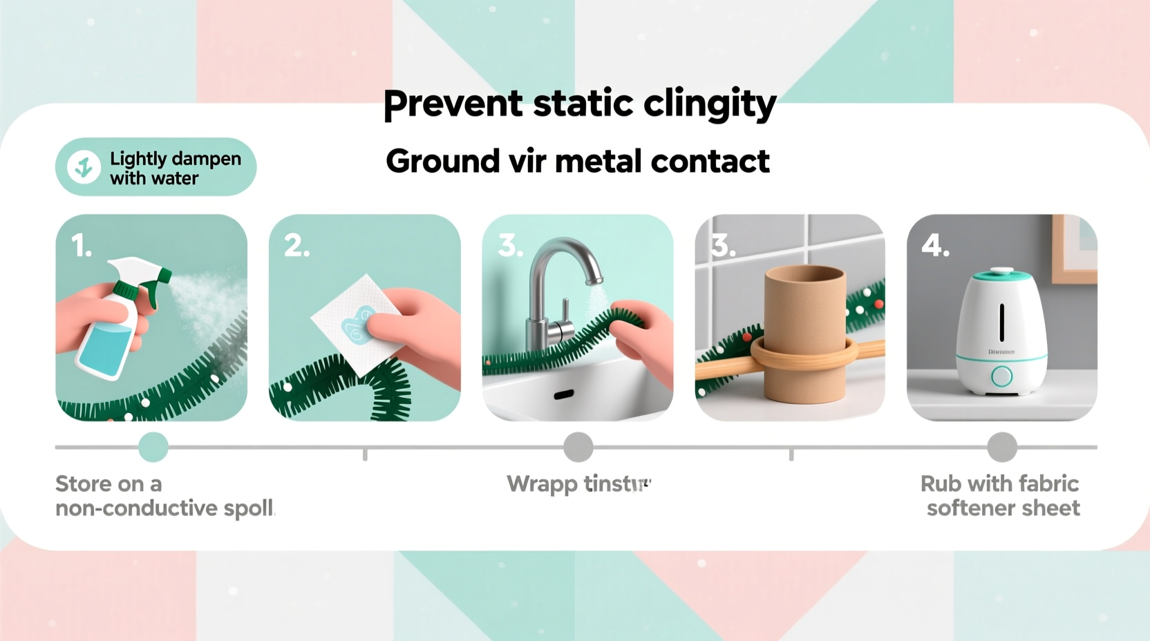 How To Prevent Static Cling On Tinsel When Unpacking In Dry Winter Air