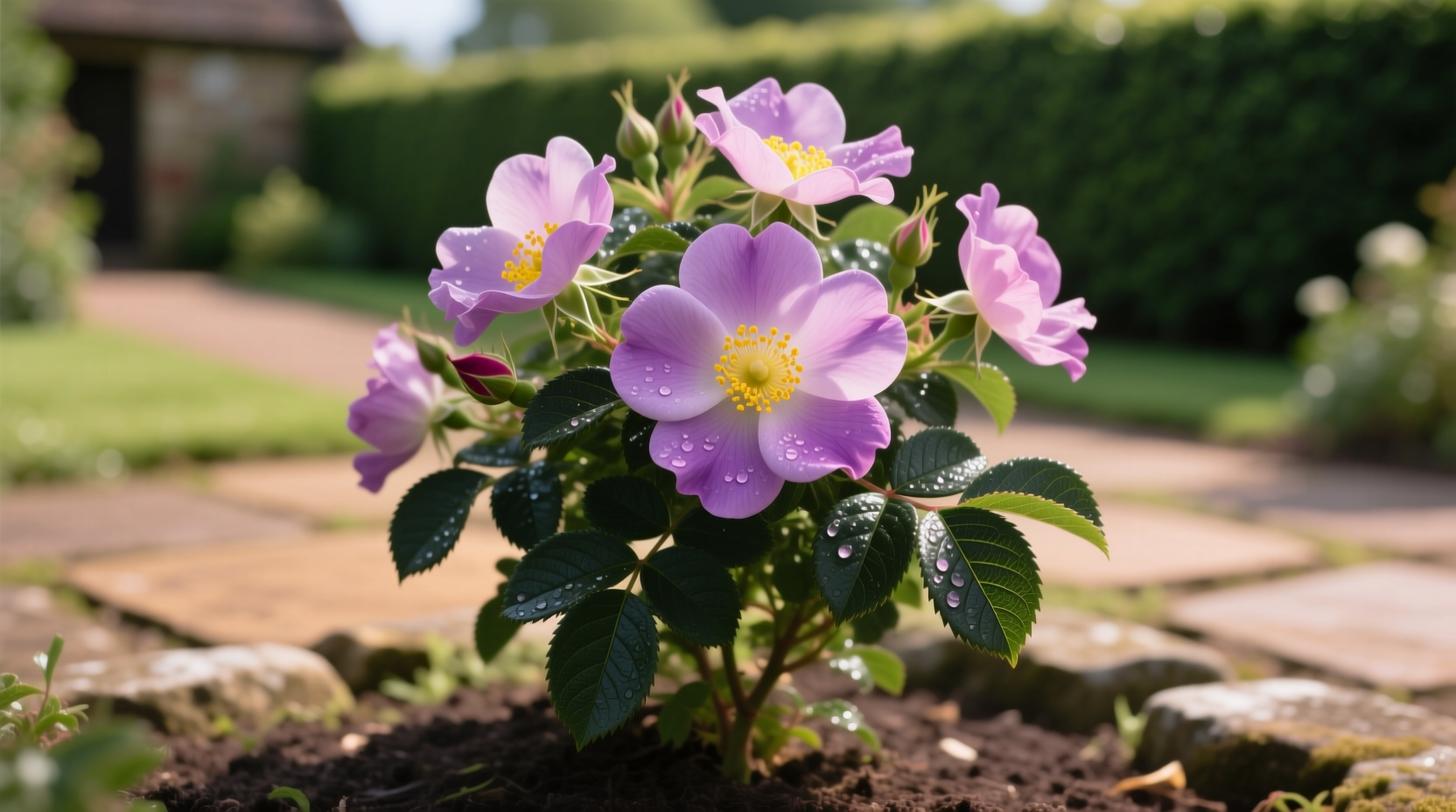 Dwarf Rose of Sharon: Care Guide for Compact, Blooming Shrubs