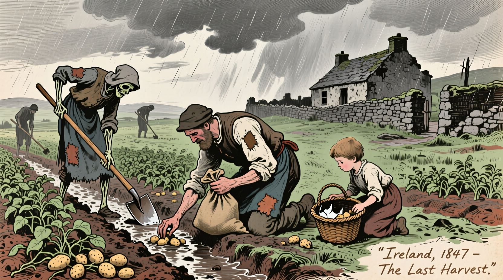 Irish Potato Famine Years: 1845-1852 Explained
