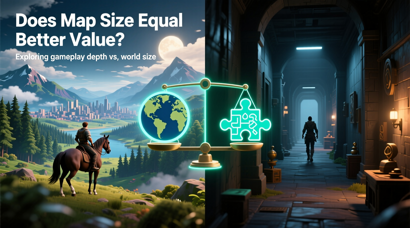 Open World Vs Linear Games Does Map Size Actually Equal Better Value