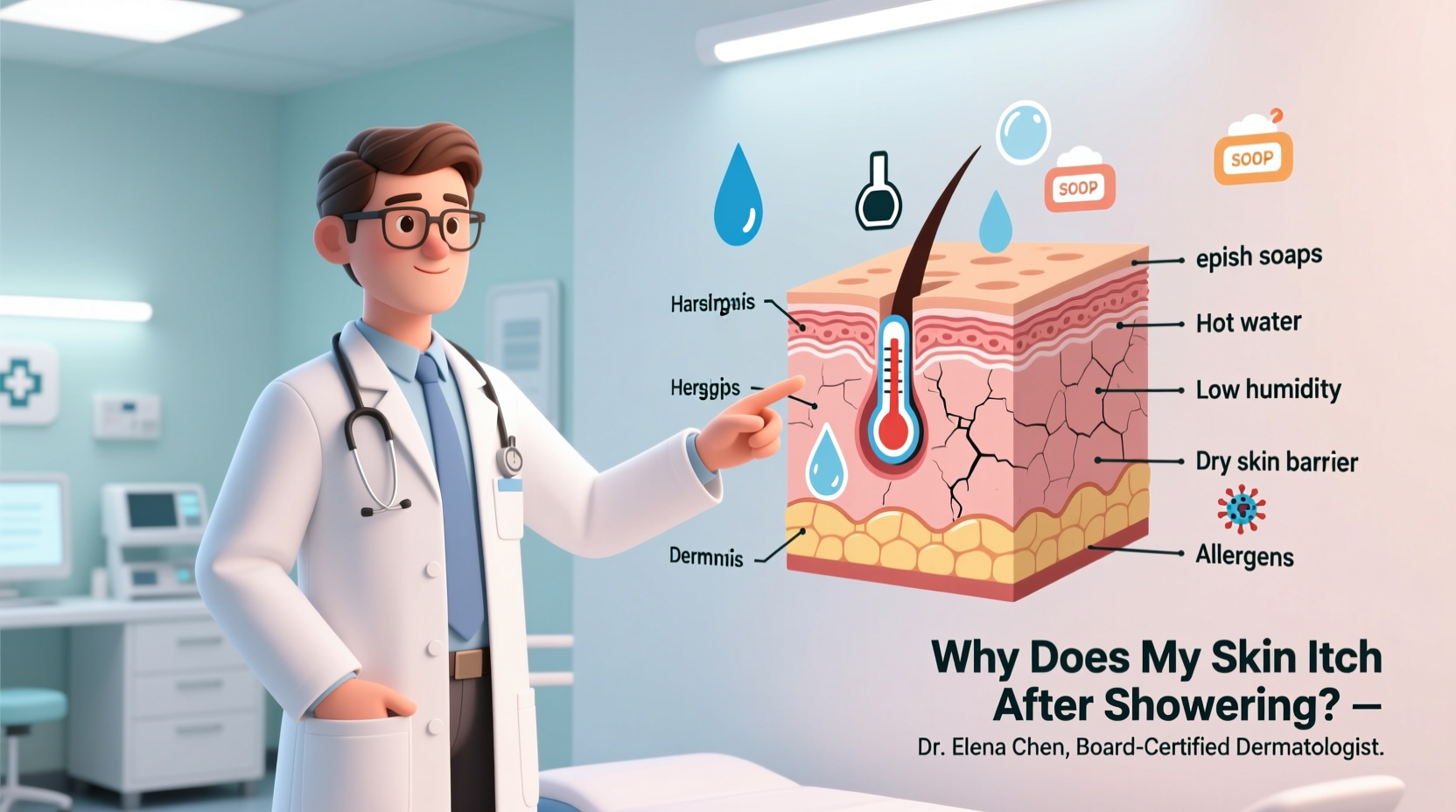 Why Does My Skin Itch After Showering Dermatologist Explains Common ...