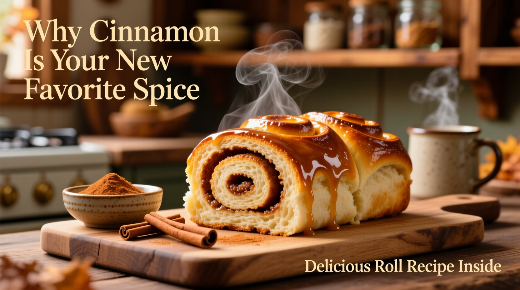 Why Cinnamon Is Your New Favorite Spice—Plus A Delicious Roll Recipe