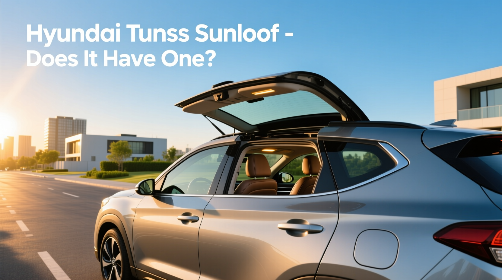 How to Choose Hyundai Tucson Sunroof: Buying Guide