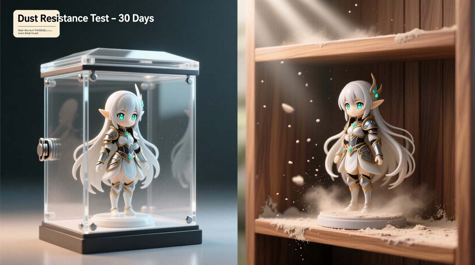 Anime Figure Display Case Vs Open Shelving Which Prevents Dust Buildup ...