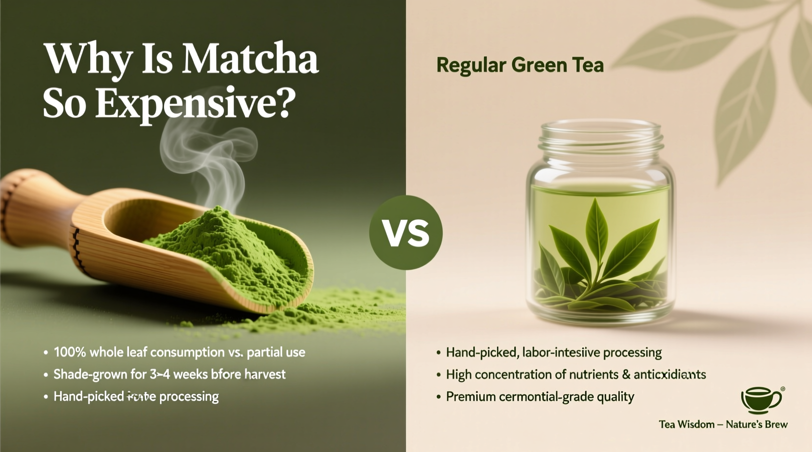 Why Is Matcha So Expensive Compared To Regular Green Tea