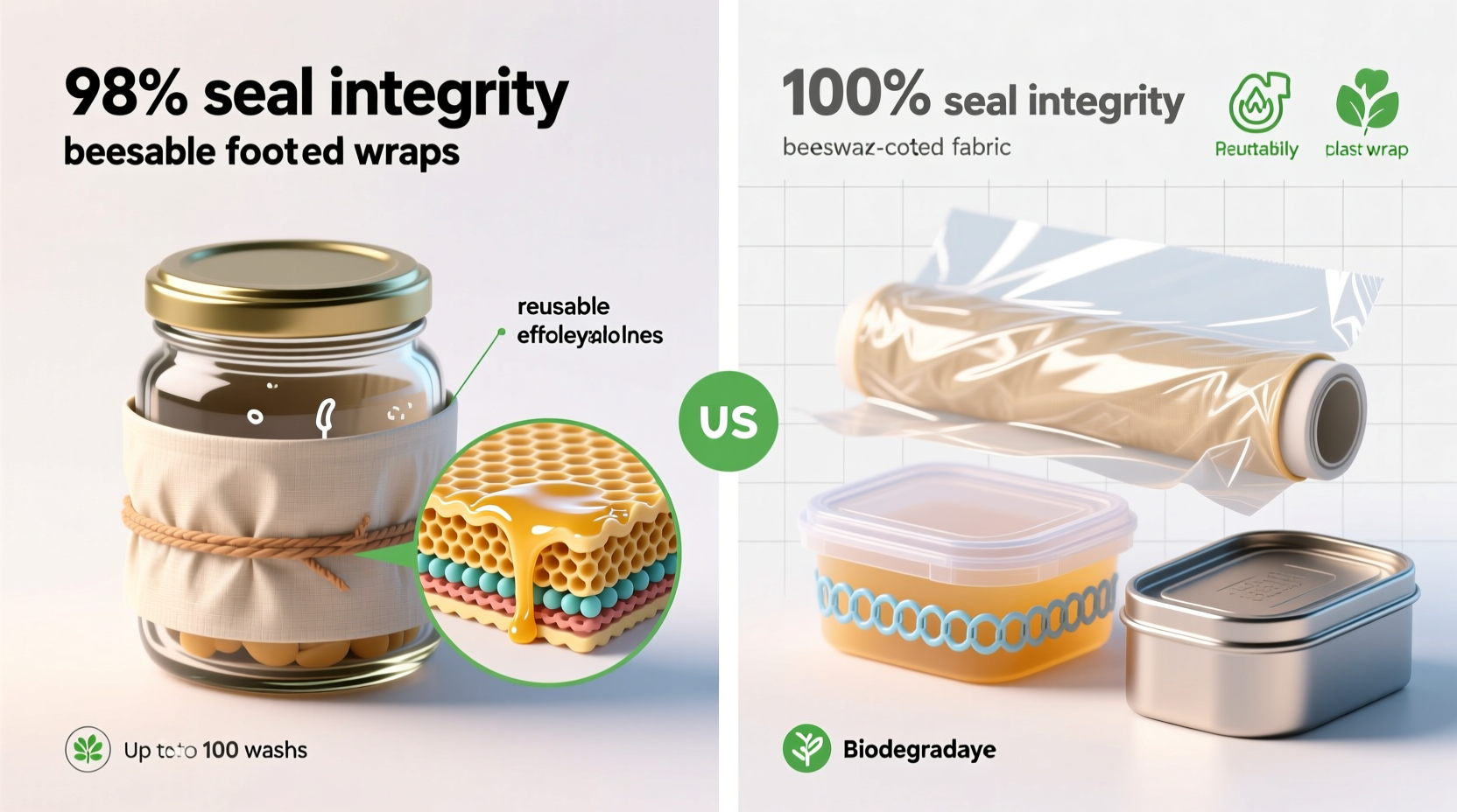 Is Reusable Food Wrap As Effective As Plastic Wrap In Sealing Containers