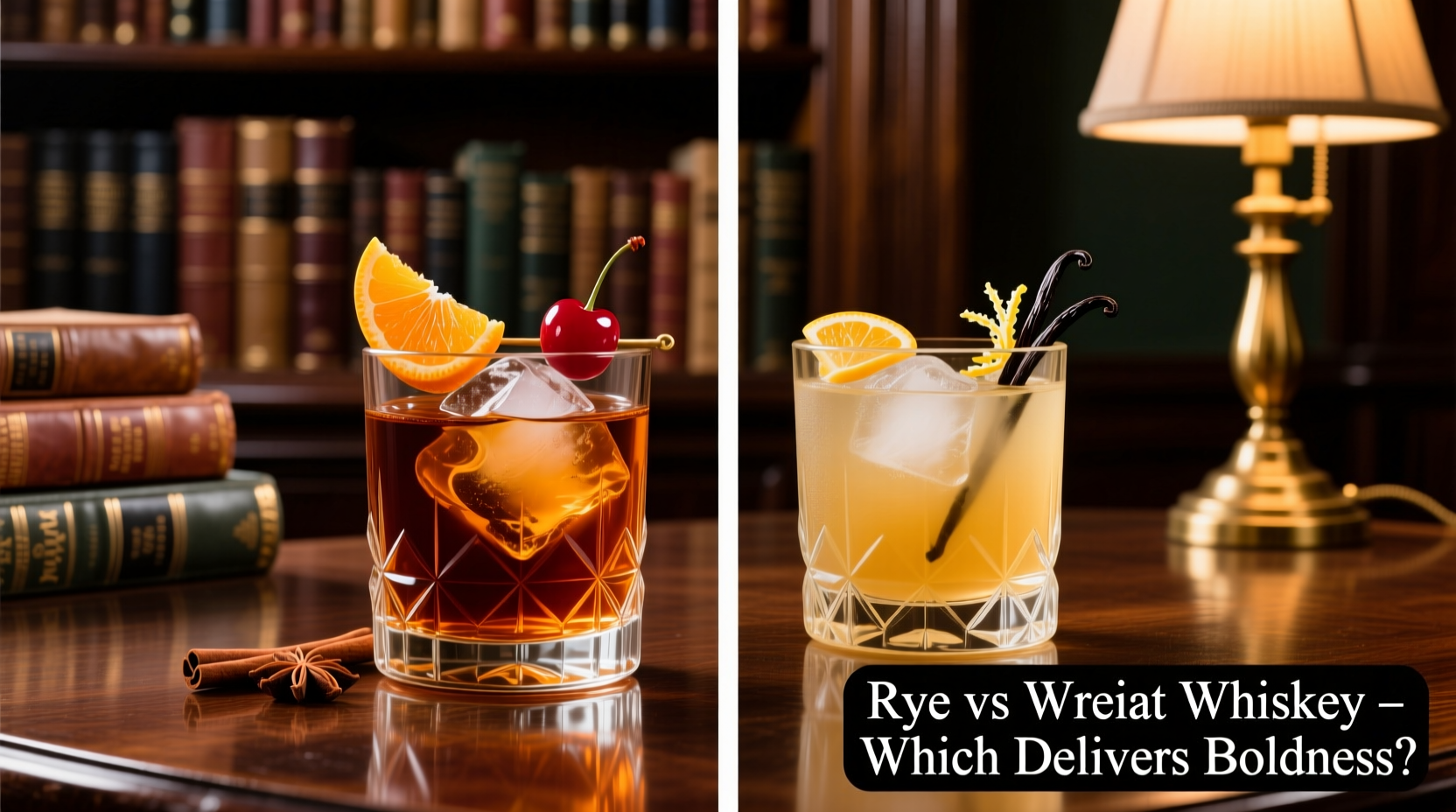 Rye Vs Wheat Whiskey In Old Fashioneds Which Grain Delivers Boldness