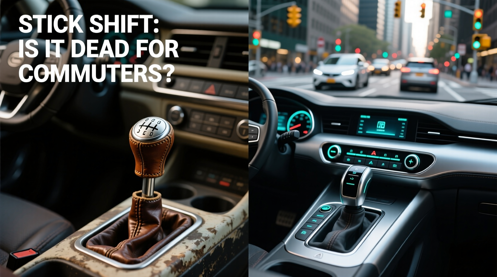 Manual Transmission Vs Automatic Is Stick Shift Officially Dead For Commuters
