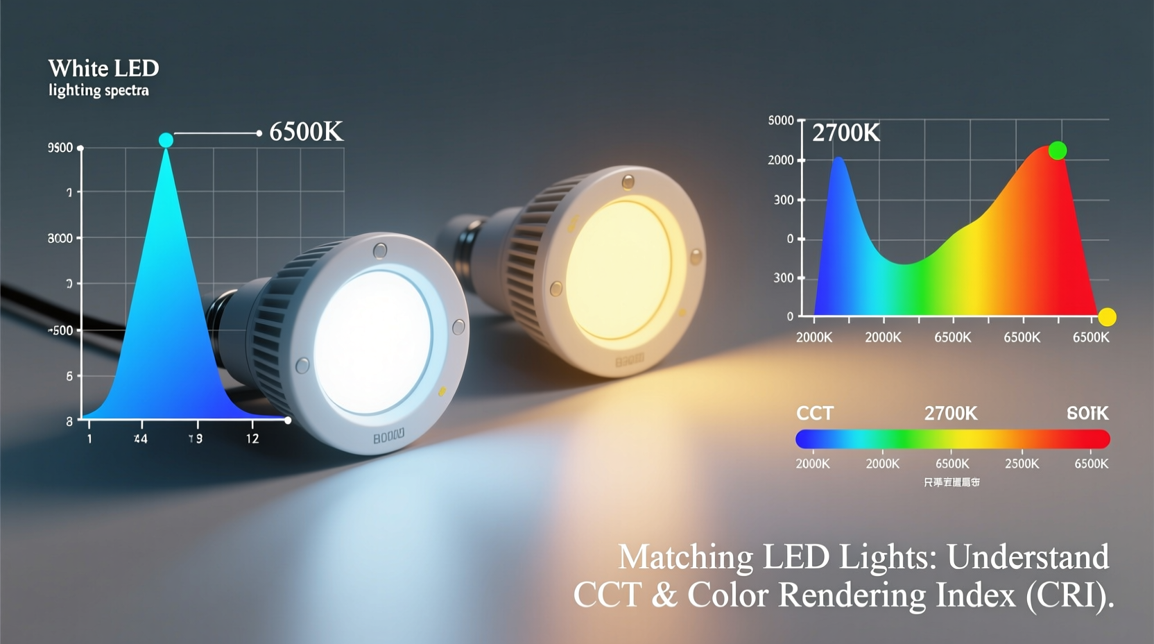 Why Do Some White LED Lights Look Bluish While Others Appear Warm ...