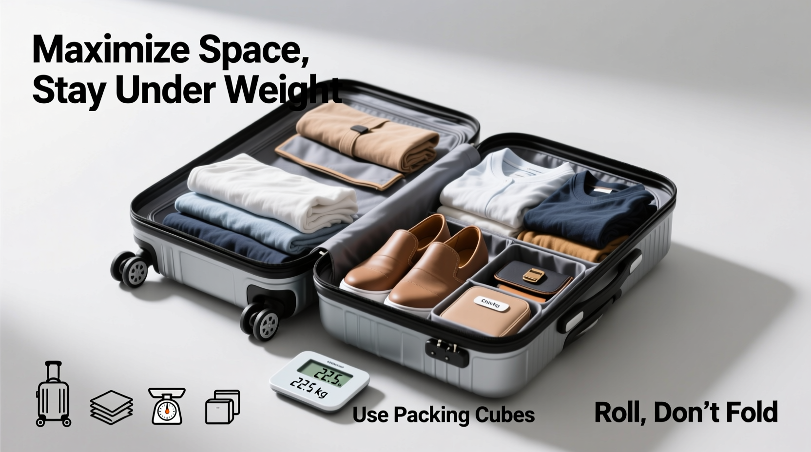 How To Pack A Suitcase Efficiently Without Exceeding Airline Weight Limits