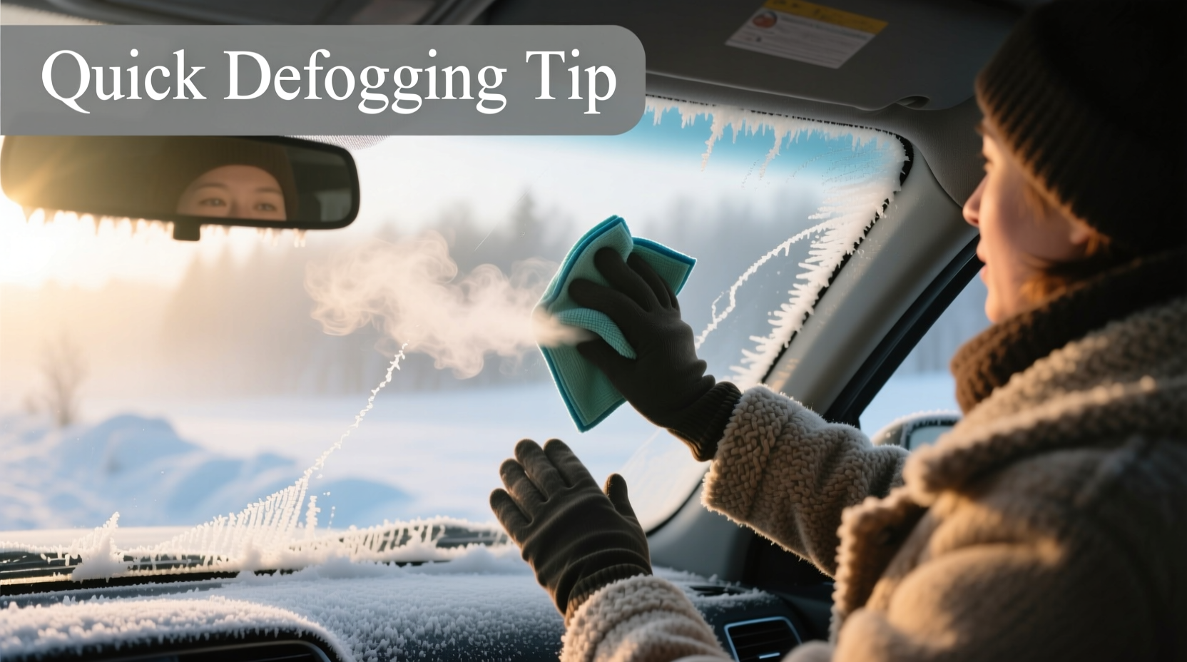 How To Quickly Defog Car Windows In Winter Mornings