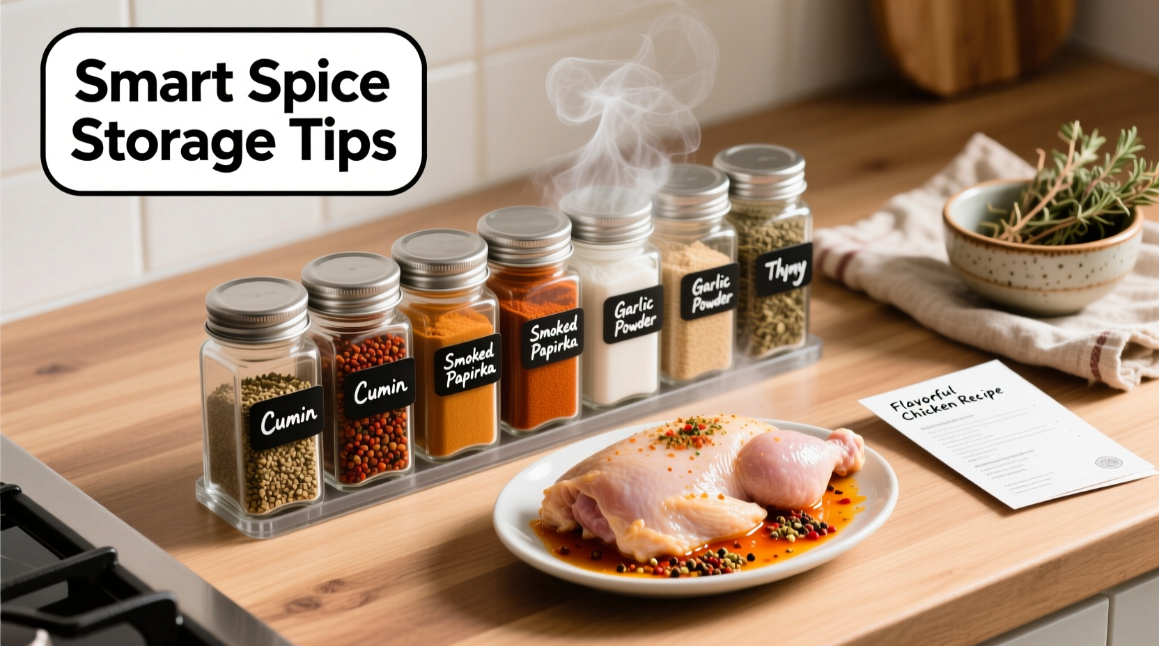 Smart Spice Storage Tips For Flavorful Chicken And More