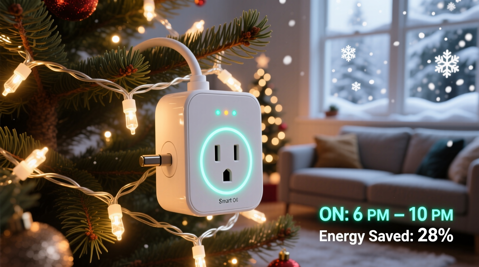 Smart Plug For Christmas Lights Automation Schedule And Energy Savings