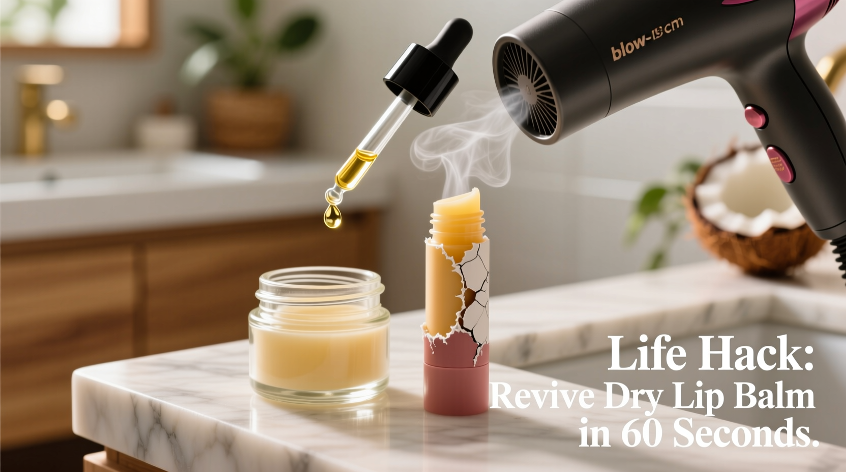 How To Revive Dry Lip Balm Still In The Tube Life Hack