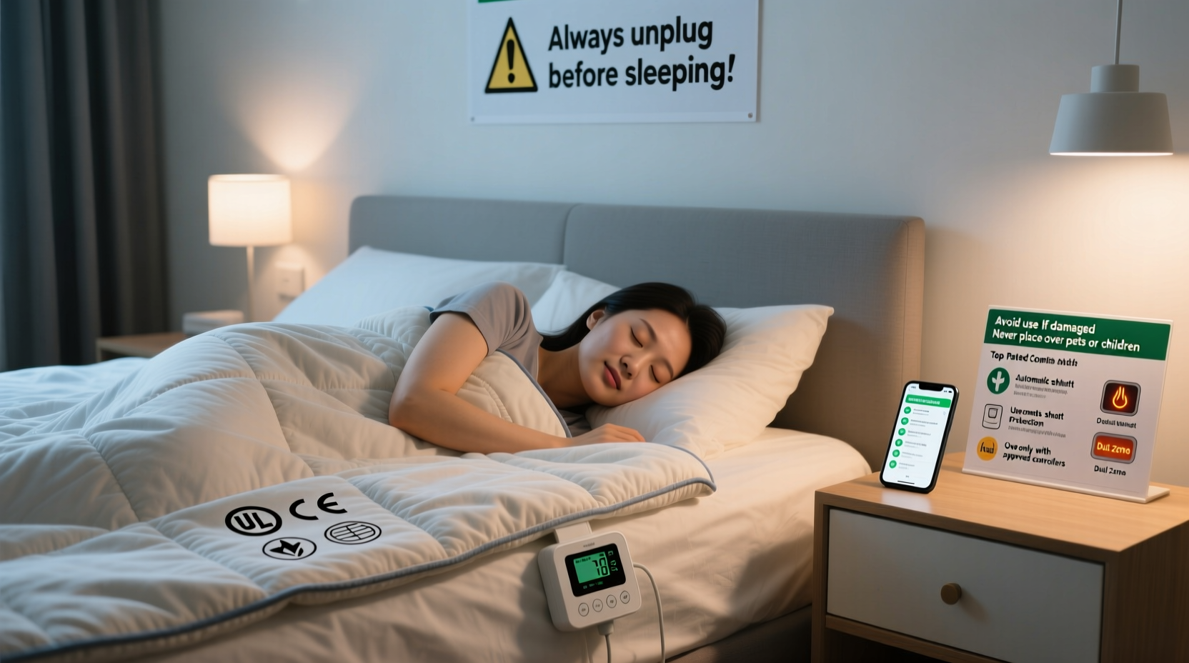 Are Electric Blankets Safe For Overnight Use Safety Tips And Models To ...