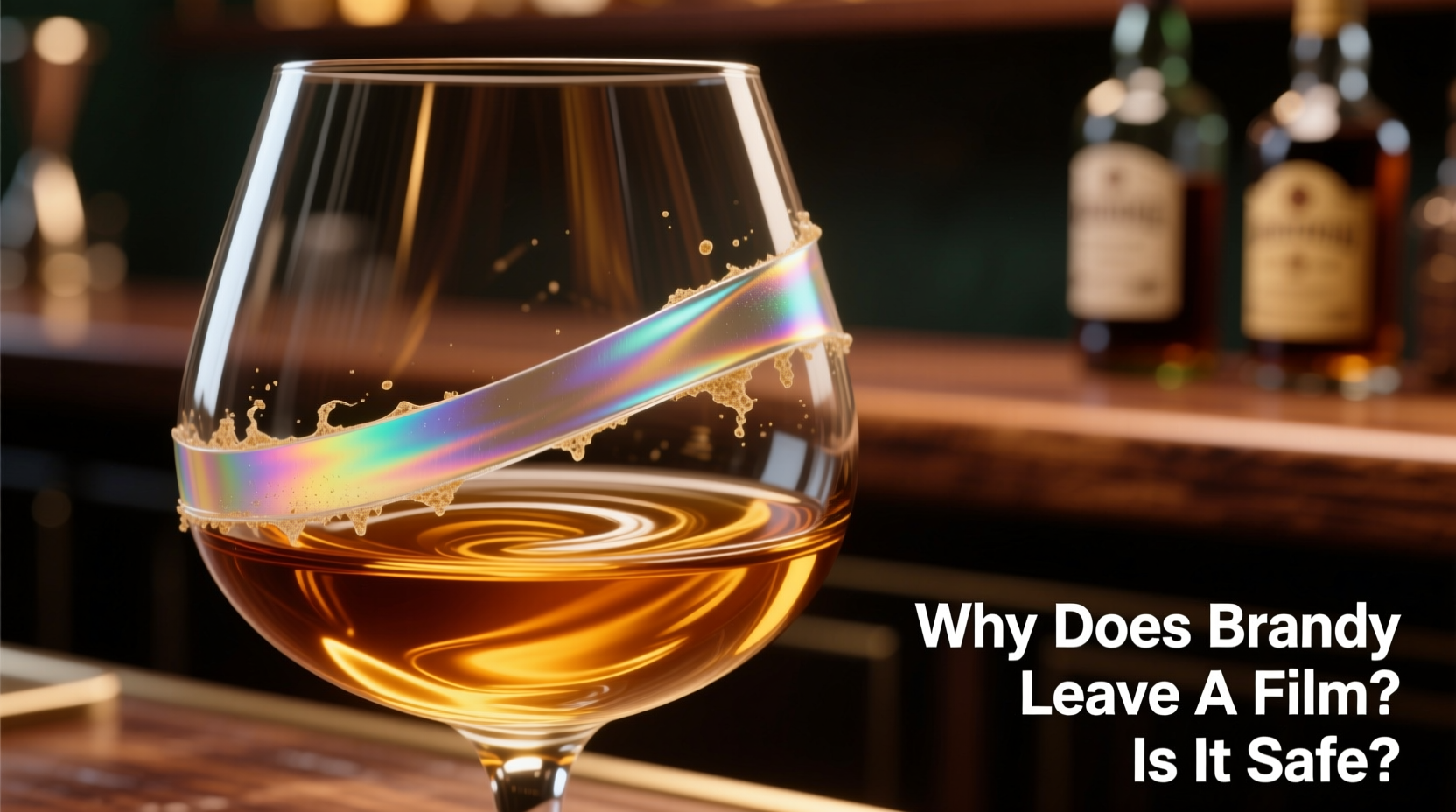 Why Does My Brandy Leave A Film On The Glass And Is It Safe