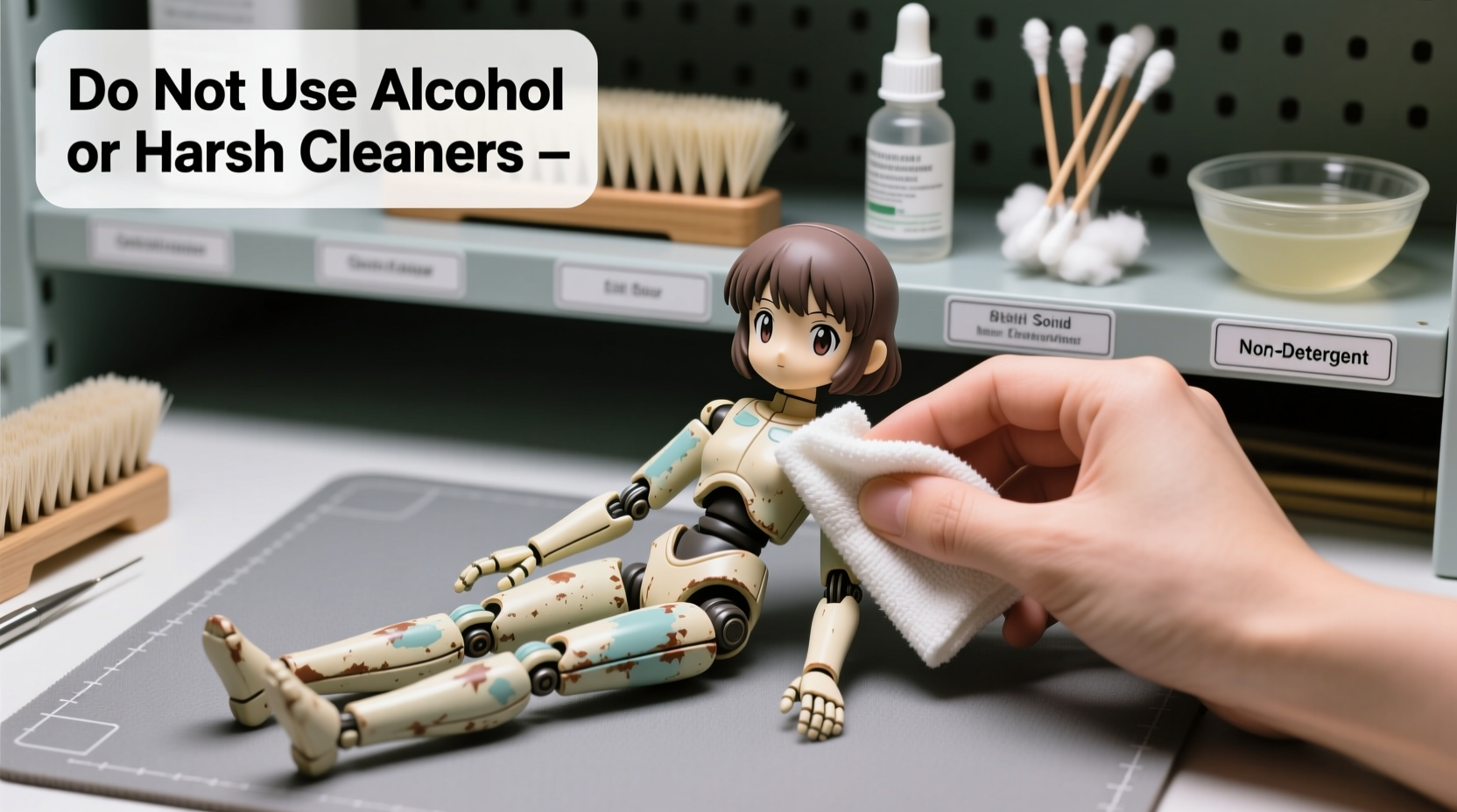 How To Safely Clean Vintage Anime Figures Without Ruining The Paint