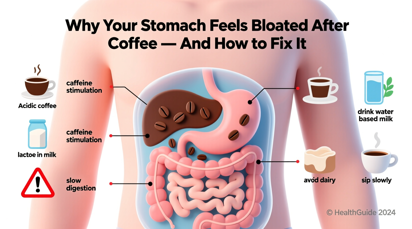 Why Does My Stomach Feel Bloated After Drinking Coffee Fixes That Work