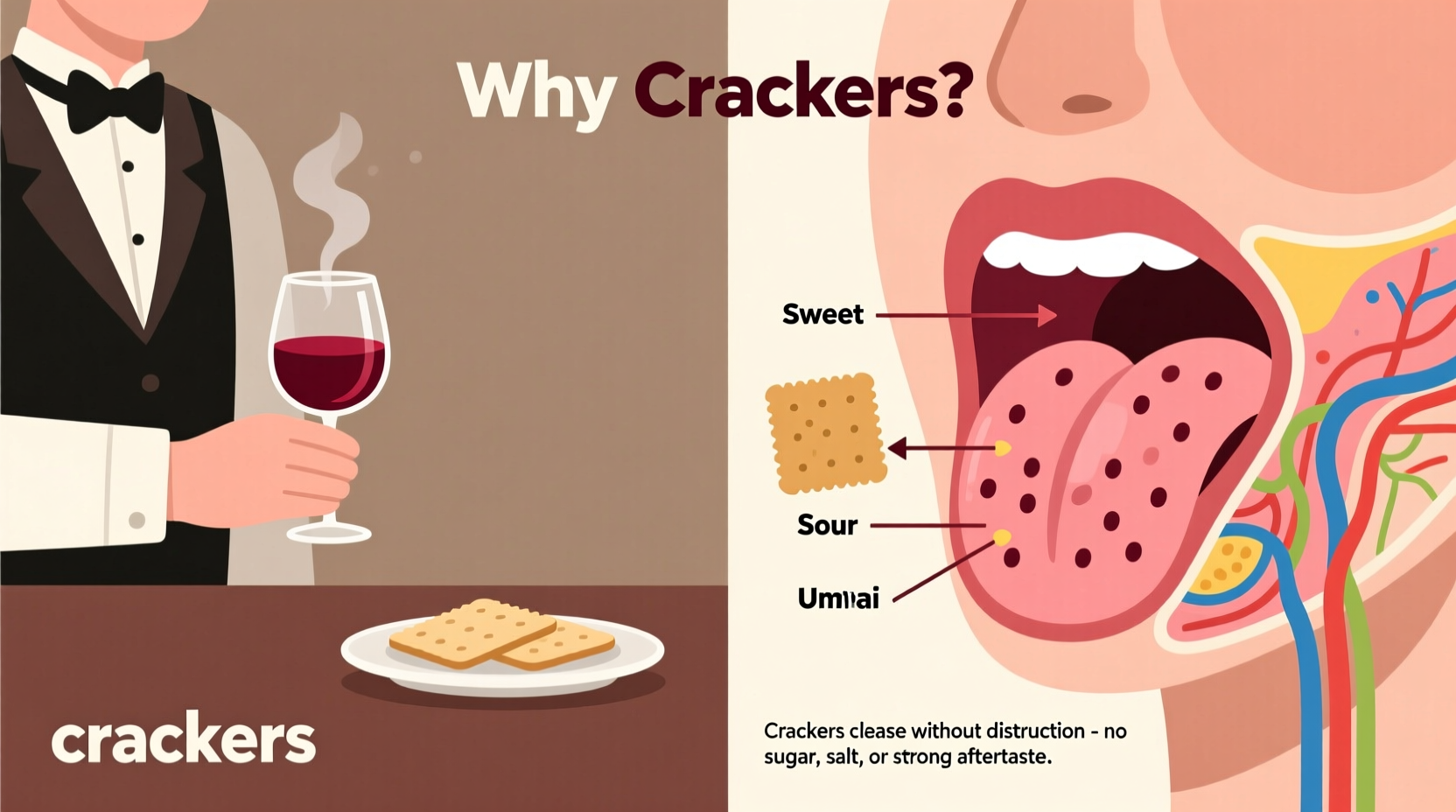 Why Do Wine Tastings Serve Crackers And Does It Really Reset Your Palate