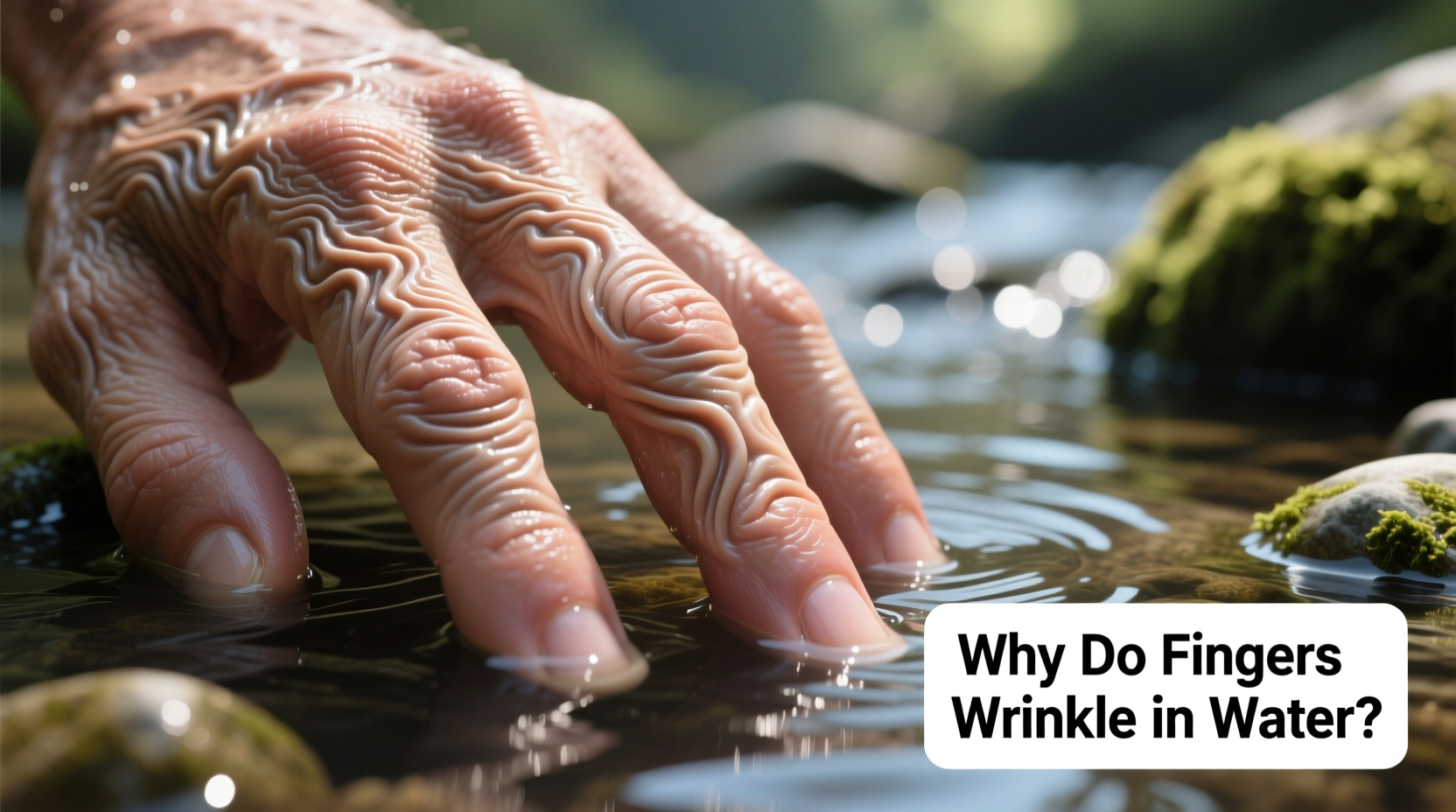 Why Do My Fingers Wrinkle In Water Evolutionary Science Made Simple
