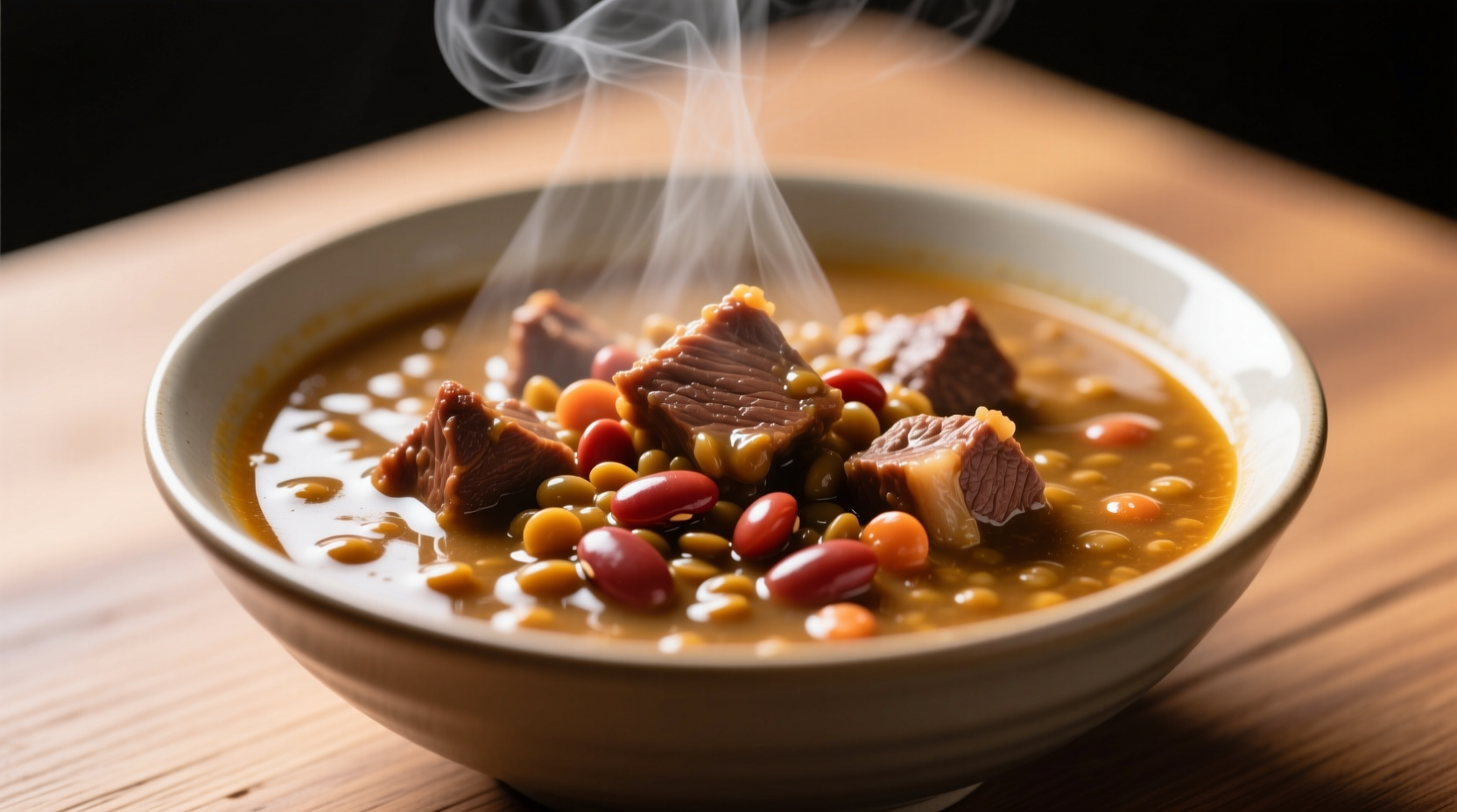 Rote Linsen retten Rinderlinseneintopf – Grün ist falsch