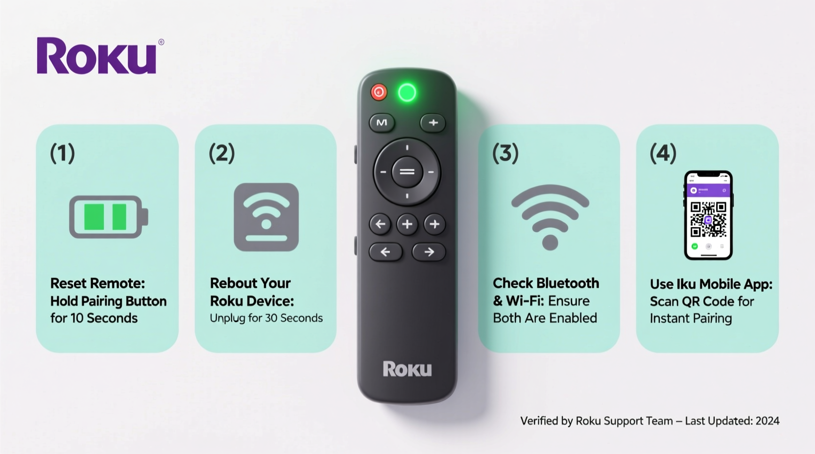 Roku Remote Blinking Green Light Pairing Fixes That Actually Work