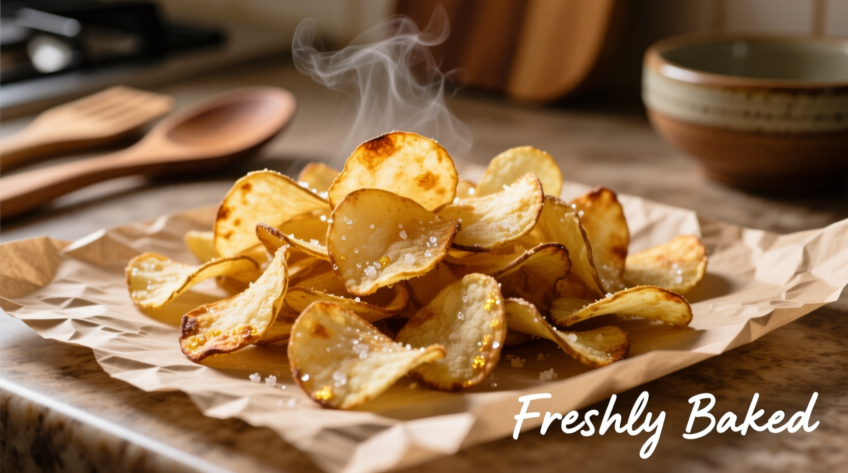 Oven Baked Potato Chips: Healthier Homemade Alternative