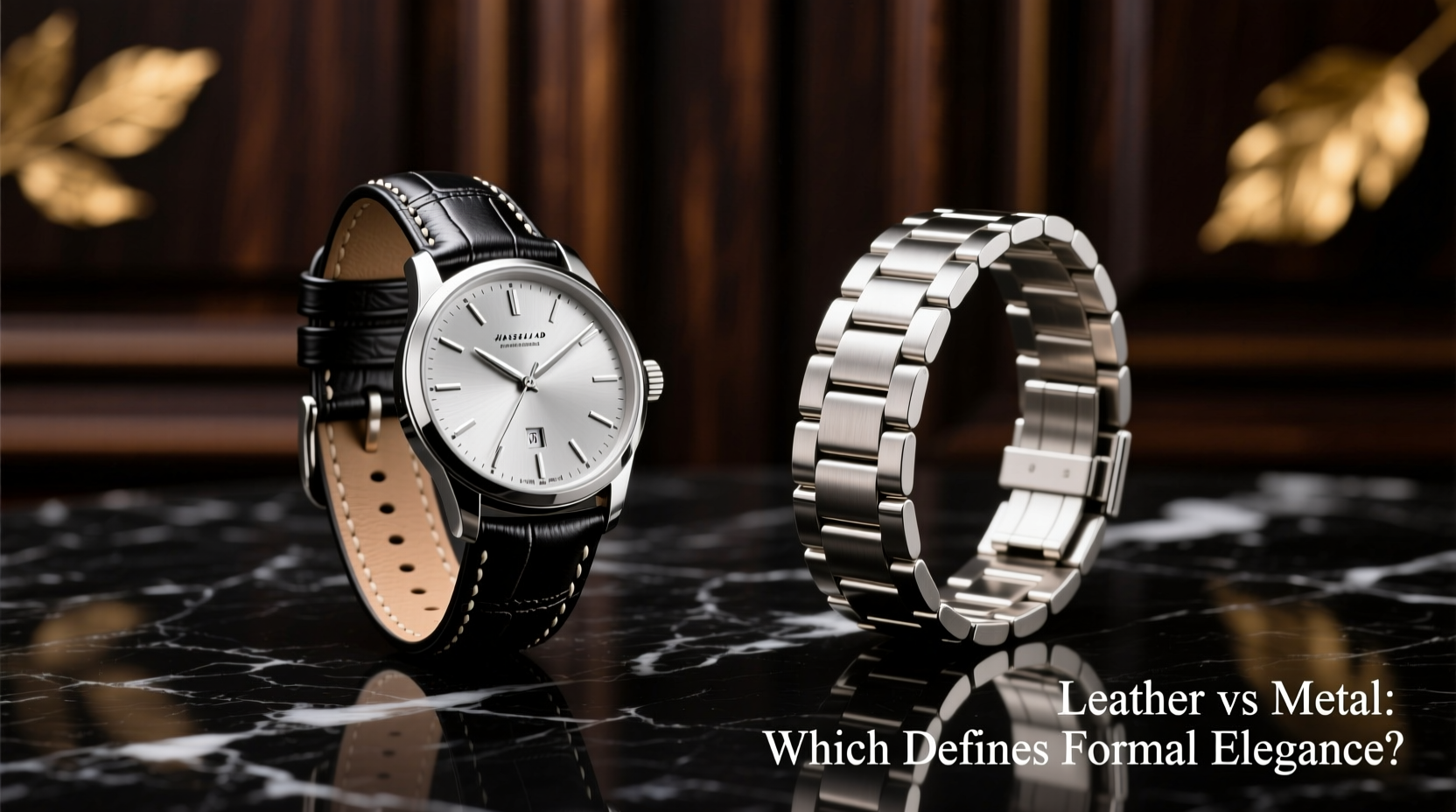 Leather Watch Straps Vs Metal Bracelets Which Suits Formal Occasions Better