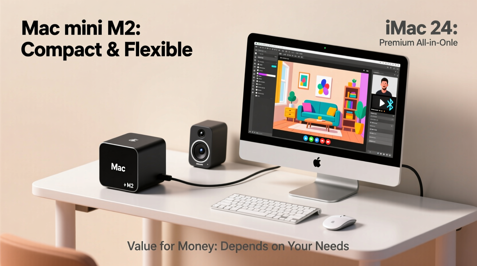 Mac Mini M2 Vs Imac 24 Value For Money In Home Setups